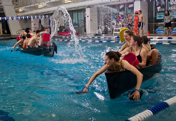 Duke in Pictures: Operation Battleship in Taishoff Pool | Duke Today