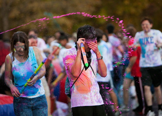 Duke in Pictures: Paint Wars | Duke Today