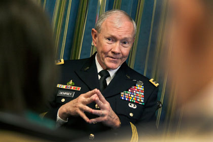 Gen. Dempsey Busy at Duke Prior to Commencement Speech | Duke Today