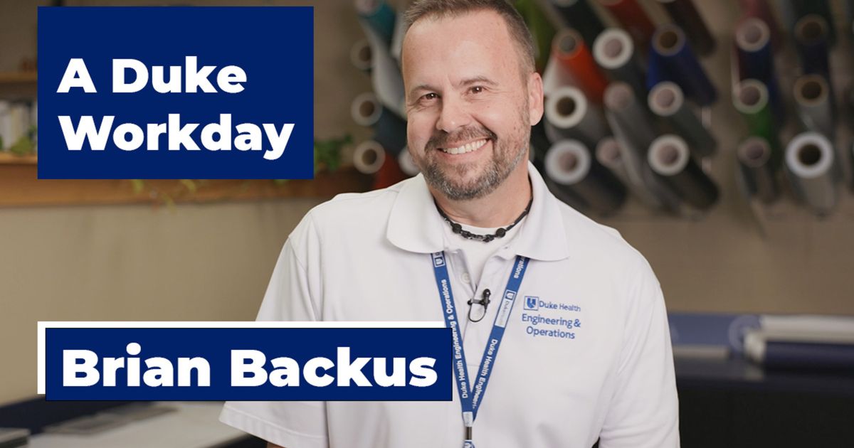 A Duke Workday: Sign and Graphic Services Shop | Duke Today