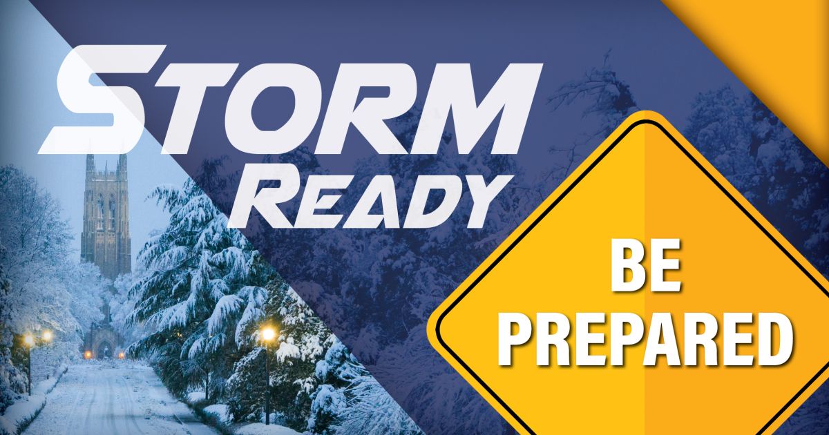 Duke Monitoring Storm with Snow and Ice Possible Wednesday | Duke Today