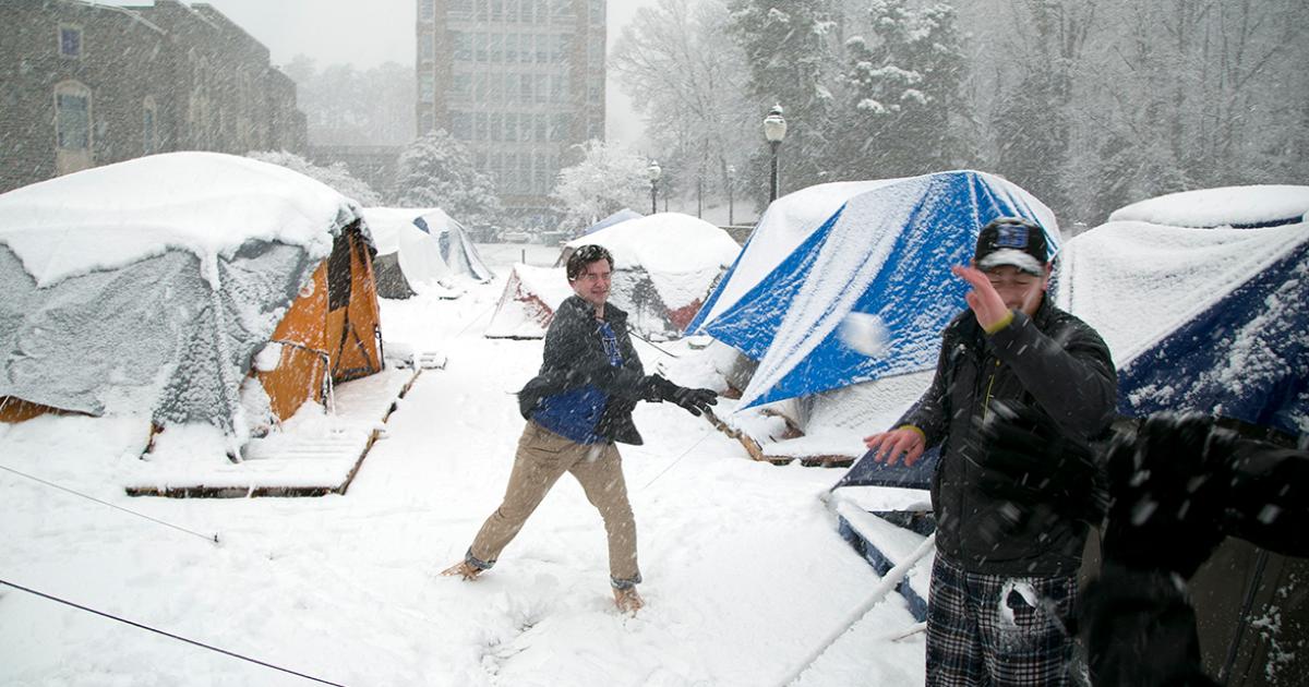 A Snow Day at Duke, Larger Than Expected | Duke Today
