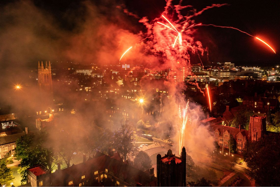 Meeting Retta, Fireworks & Dancing: Students Return to West Campus ...